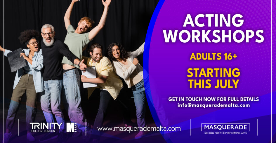 SUMMER ACTING WORKSHOPS FOR ADULTS 16YR+ - Masquerade